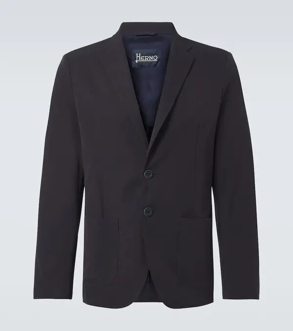 Herno Seersucker Blazer