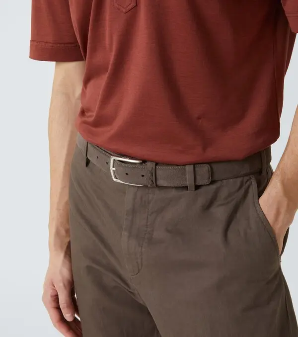 Zegna Suede Belt