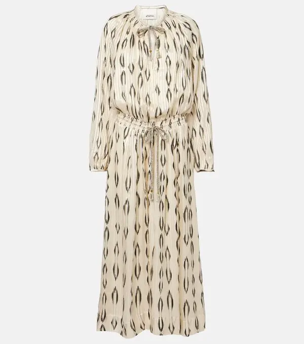 Isabel Marant Sana Maxi Dress - Neutrals