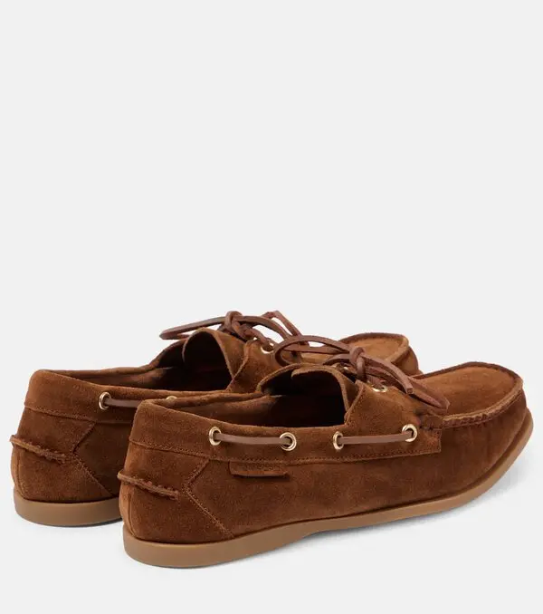TOM FORD Robin Suede Boat Shoes