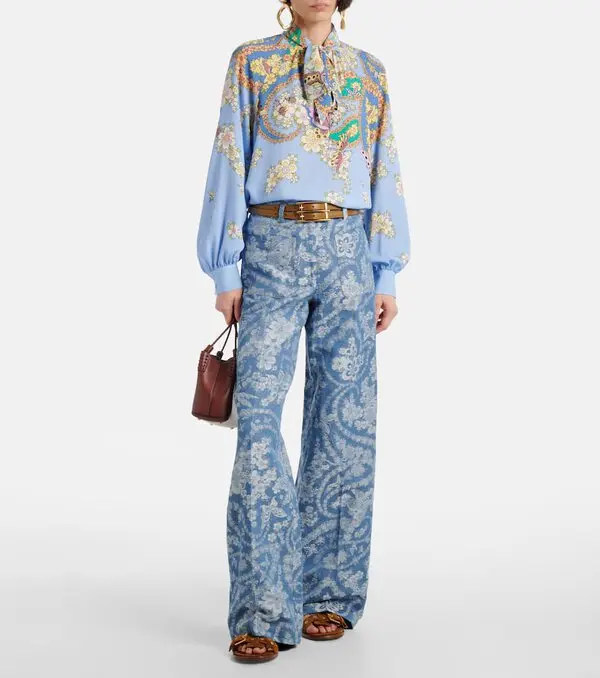 Etro Floral Print Blouse