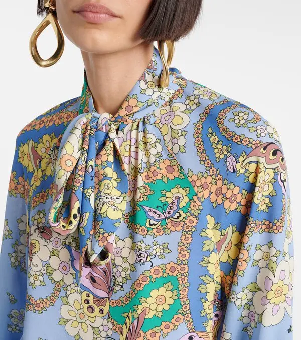 Etro Floral Print Blouse