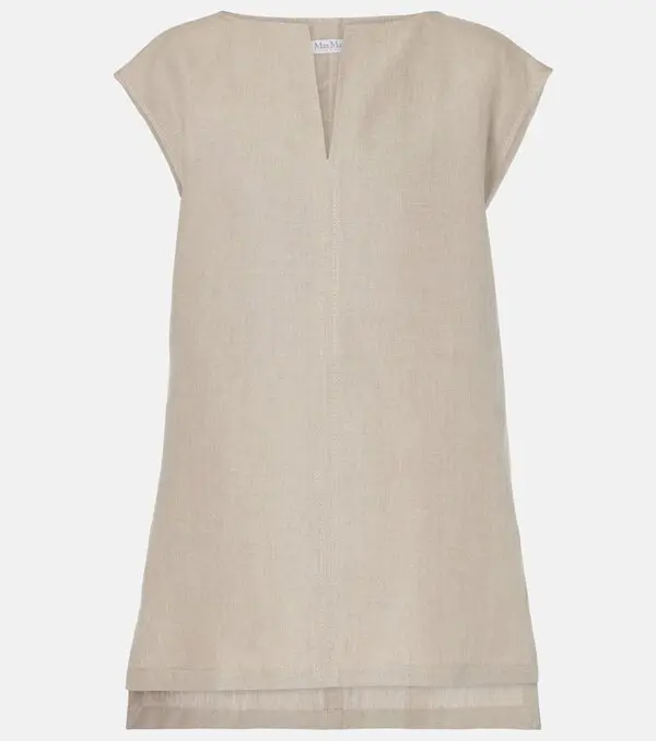Max Mara Colombo Linen Top