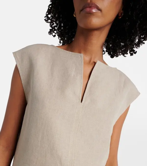 Max Mara Colombo Linen Top