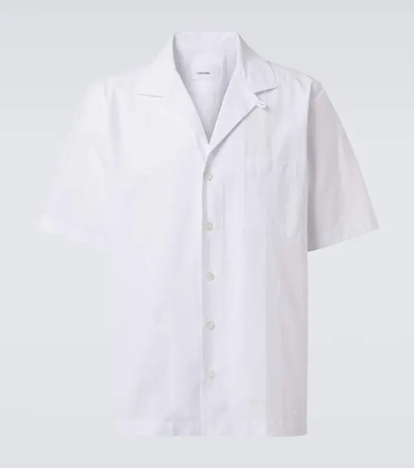LARDINI Cotton Poplin Shirt