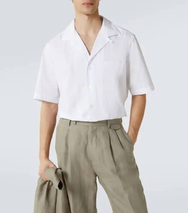 LARDINI Cotton Poplin Shirt