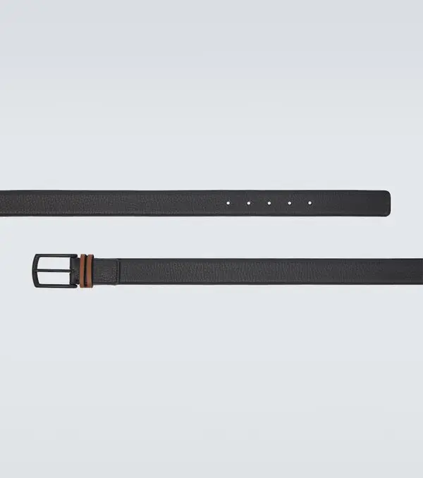 Zegna Leather Belt