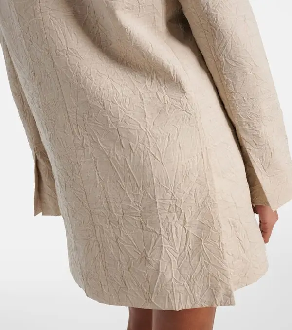 Max Mara Single-breasted Wool Blazer - Beige