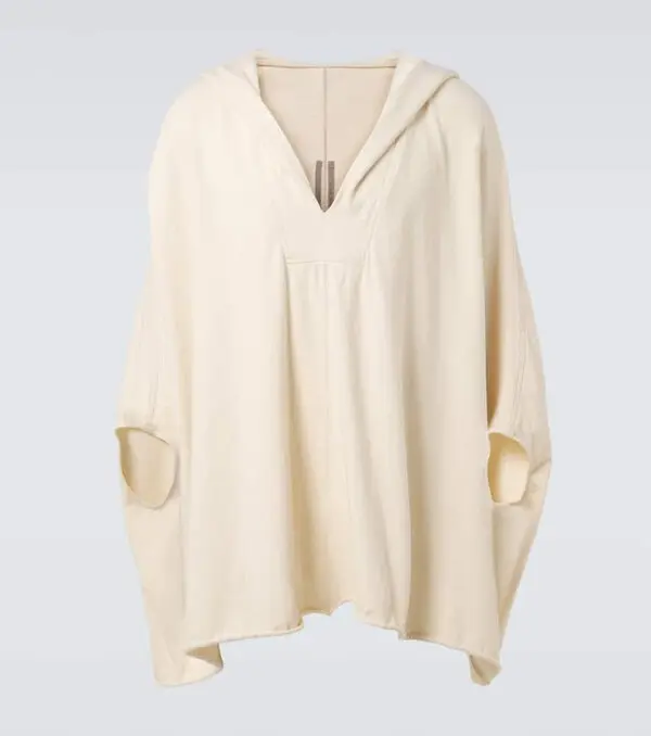 Rick Owens Hooded Cotton Shirt