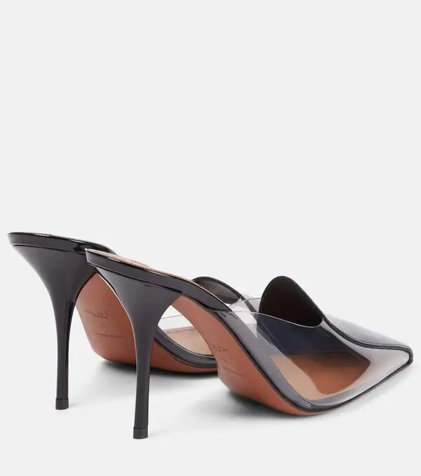 Alaïa Le Cour Abstraît 90 Patent Leather Mules