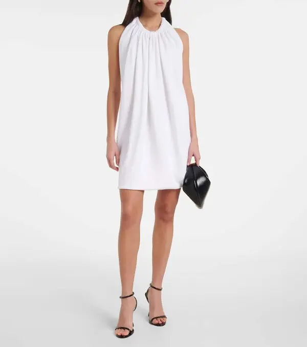 Sportmax Arizona Draped Halterneck Mini Dress