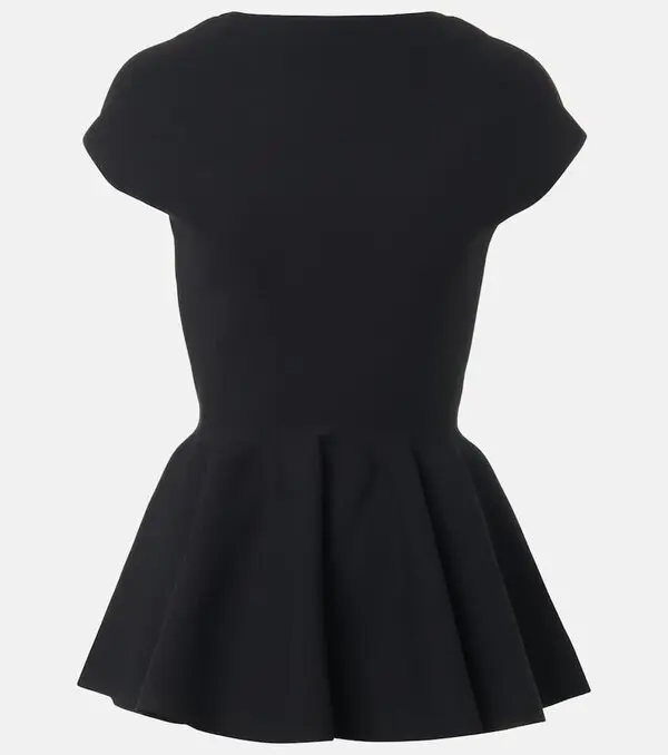 Alaïa Peplum Top
