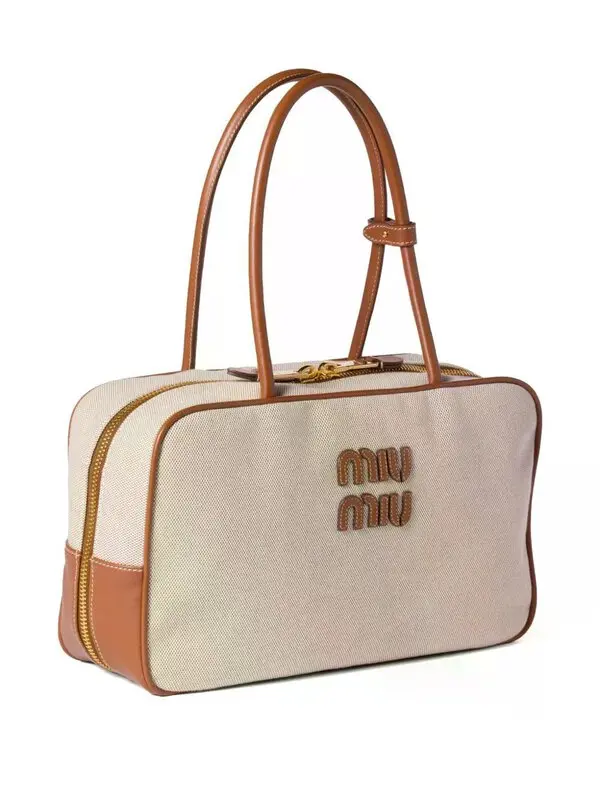 Miu Miu Beau Tote Bag - Neutrals