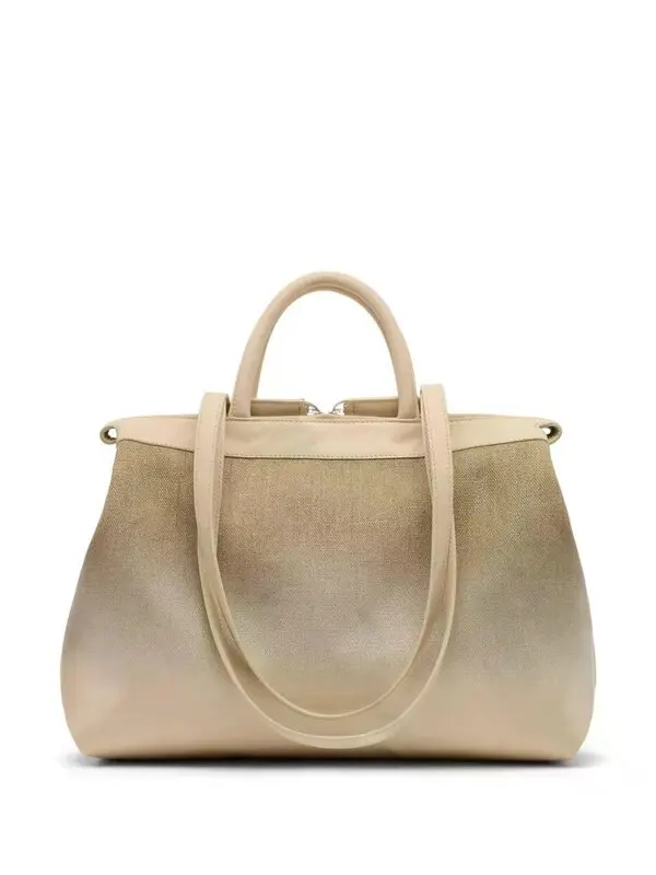 Marsèll 4 Dritta Lino Ombré-effect Tote Bag - Neutrals