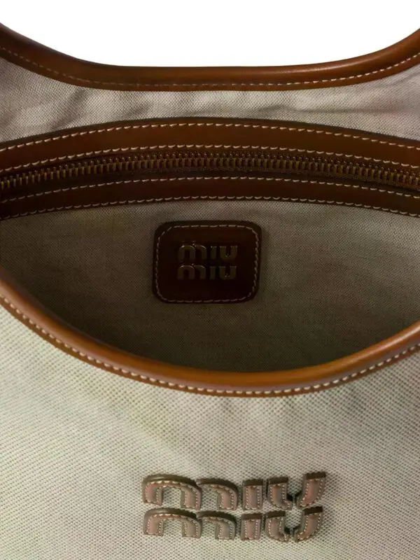 Miu Miu Ivy Tote Bag - Brown