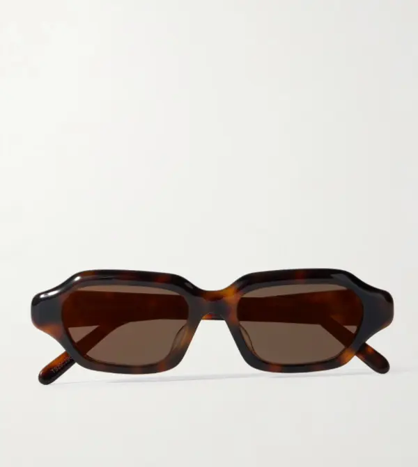 Loewe Rectangular-frame Sunglasses - Tortoiseshell