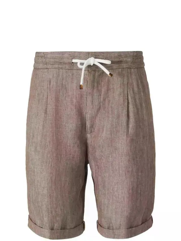 Brunello Cucinelli Linen Shorts
