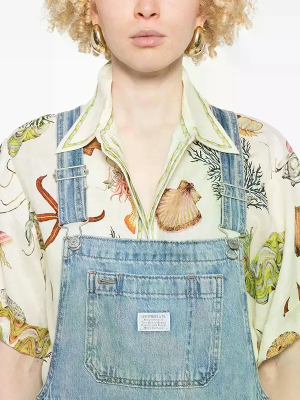 LEVI'S Logo-patch Dungarees