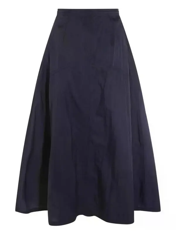 Add Drawstring-waist Skirt - Blue