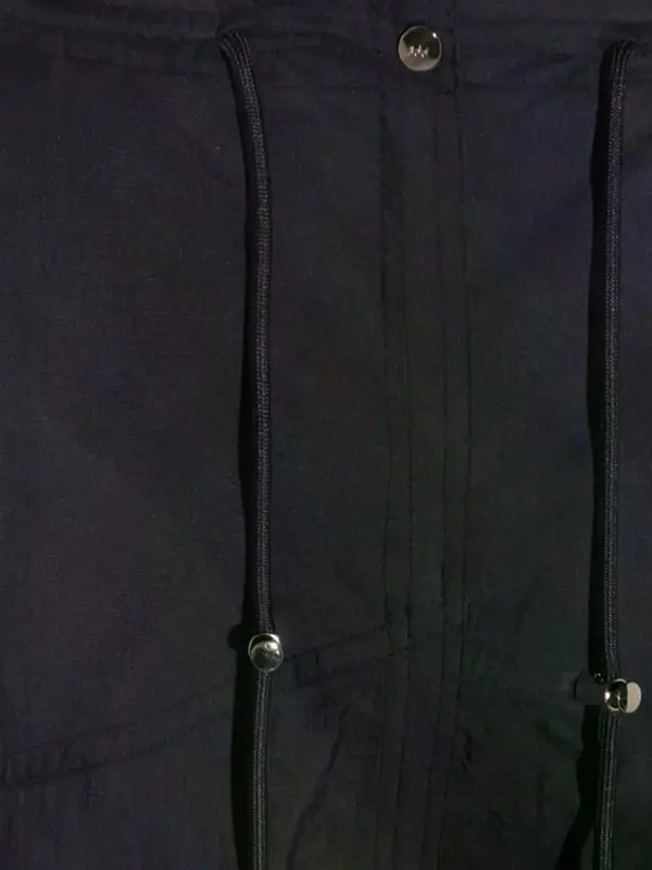 Add Drawstring-waist Skirt - Blue
