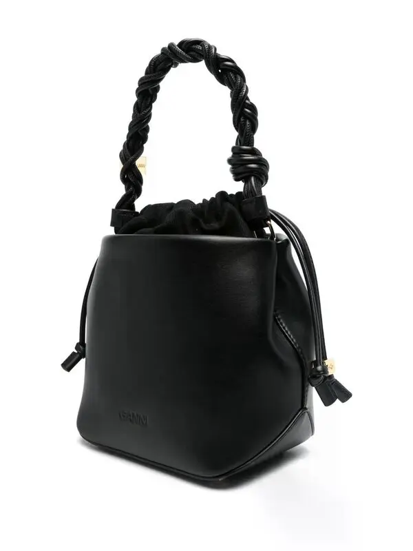 GANNI Bou Bucket Bag - Black