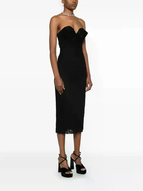 Dolce & Gabbana Strapless Lace Dress