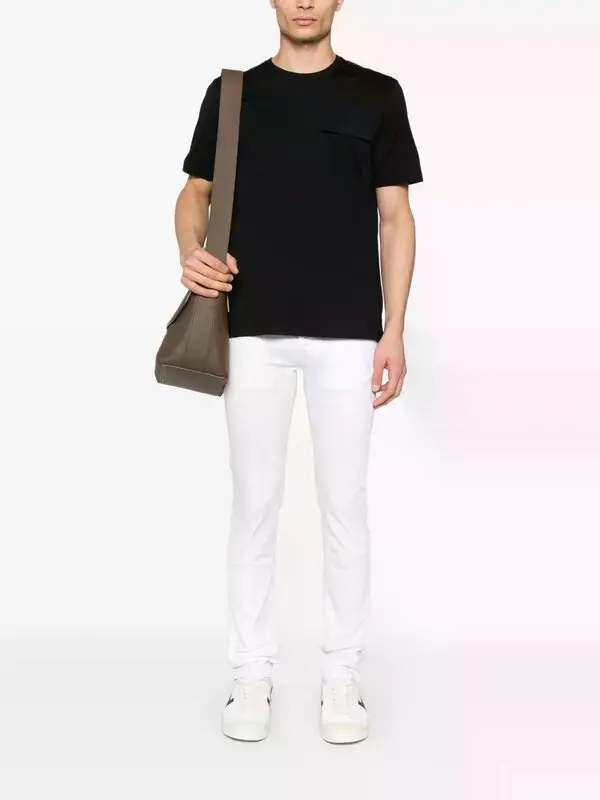 Herno Logo-debossed T-shirt - Black