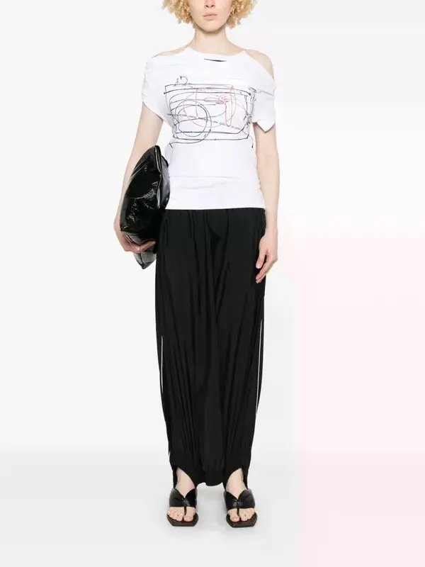 ALAINPAUL Printed T-shirt - White