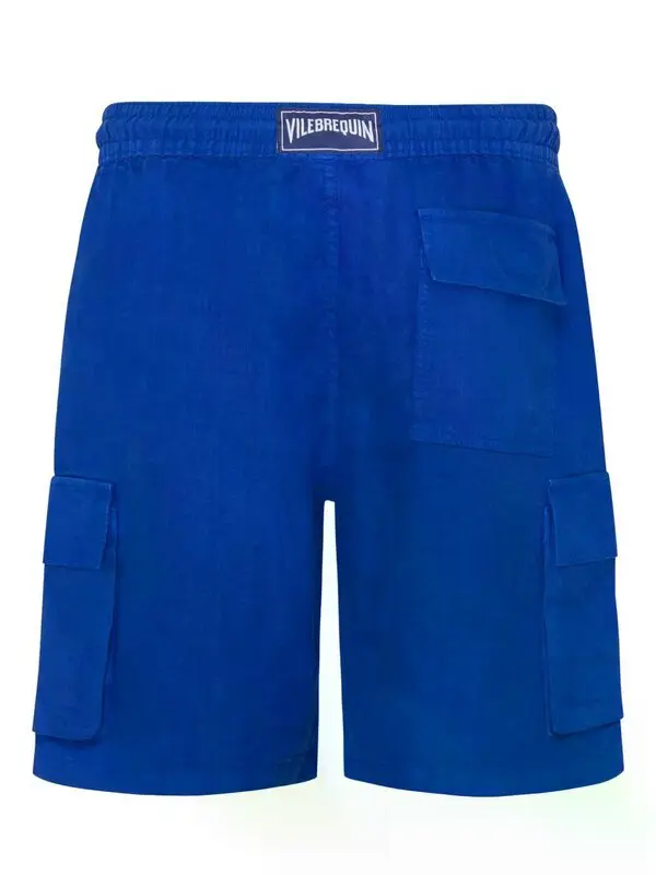 Vilebrequin Linen Bermuda Shorts - Blue
