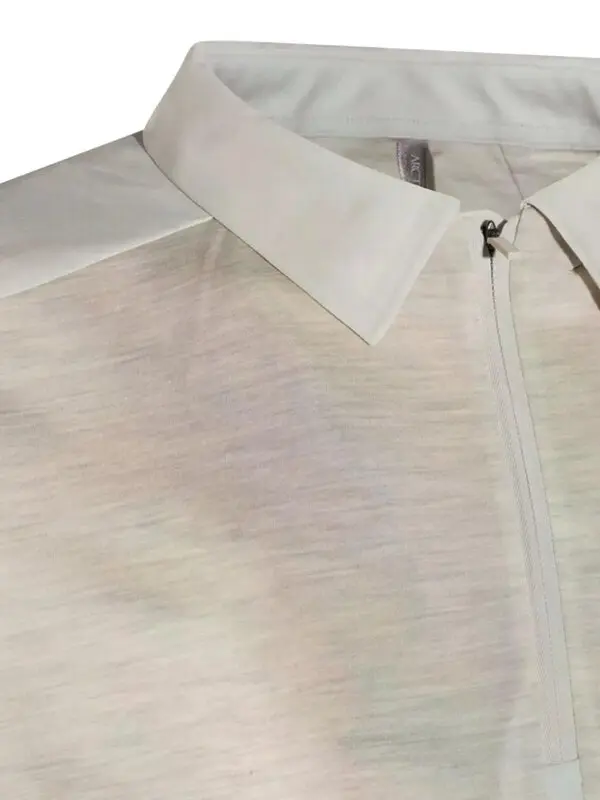 Arc'teryx Quarter-zip Polo Shirt - Neutrals