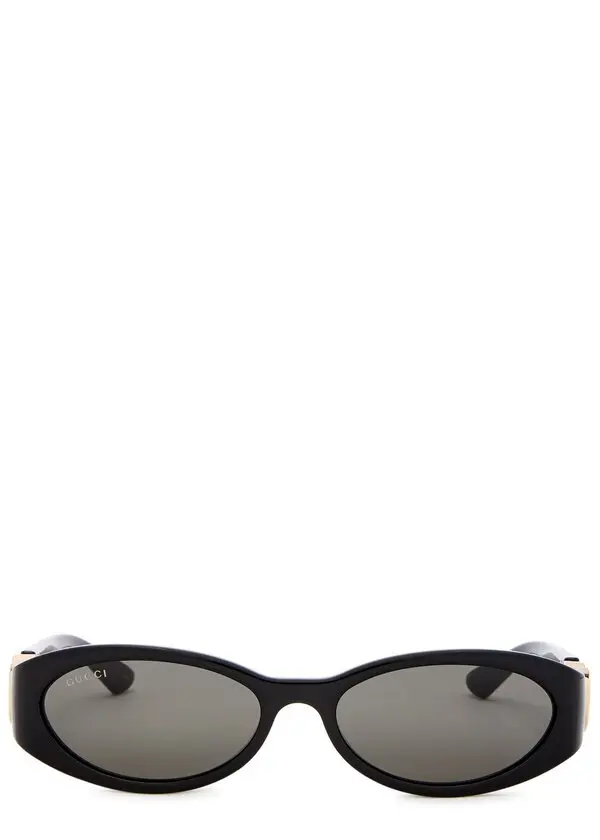 Gucci Oval-frame Sunglasses