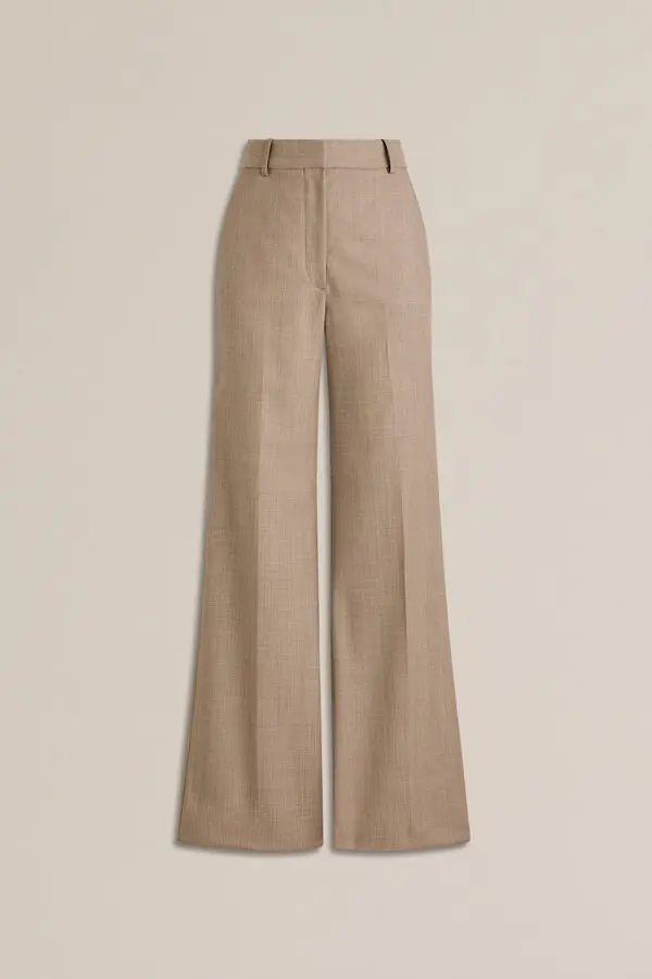 Scanlan Theodore Tailored Trousers - Wheat