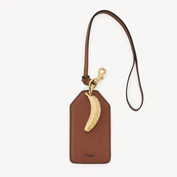 Chloé Banana Tag In Shiny Leather