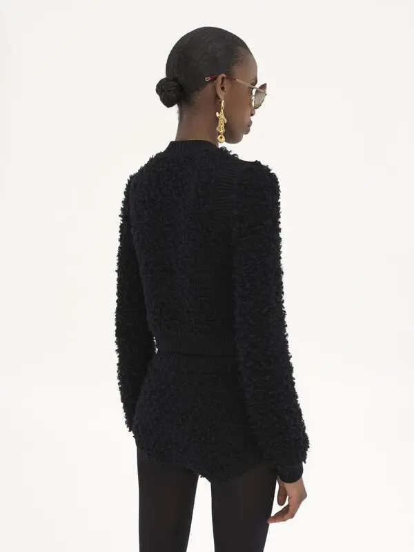 Chloé Tweed Knit Cardigan