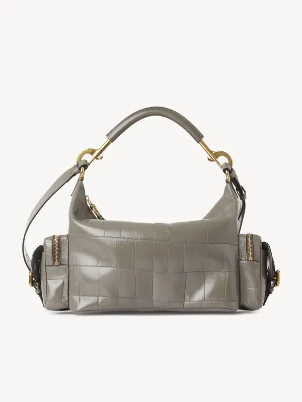 Chloé Camera Bag In Croco-effect Leather