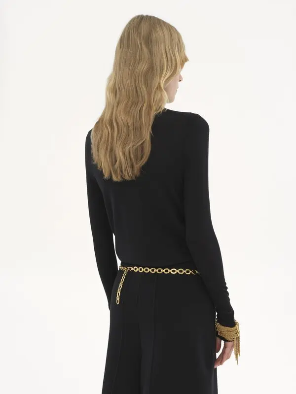Chloé Fitted Wool Knit Turtleneck