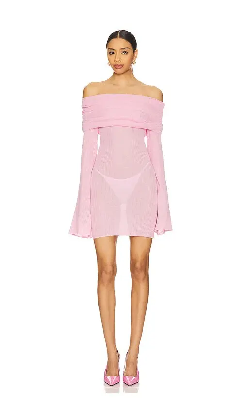 SEROYA Galli Mini Dress - Pink