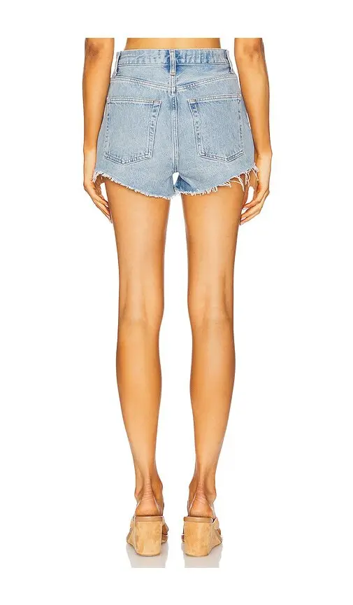 AGOLDE Ridley High Rise Short