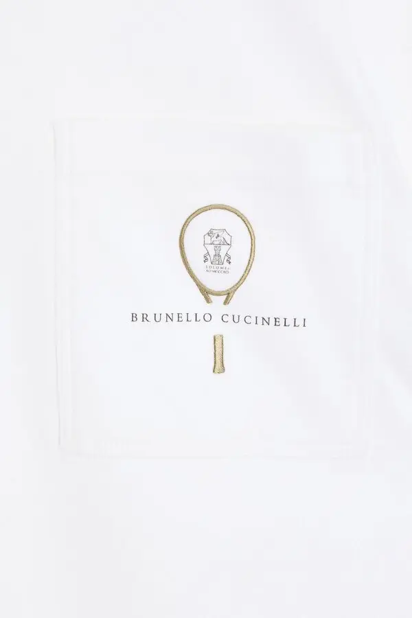Brunello Cucinelli Printed Cotton-jersey T-shirt