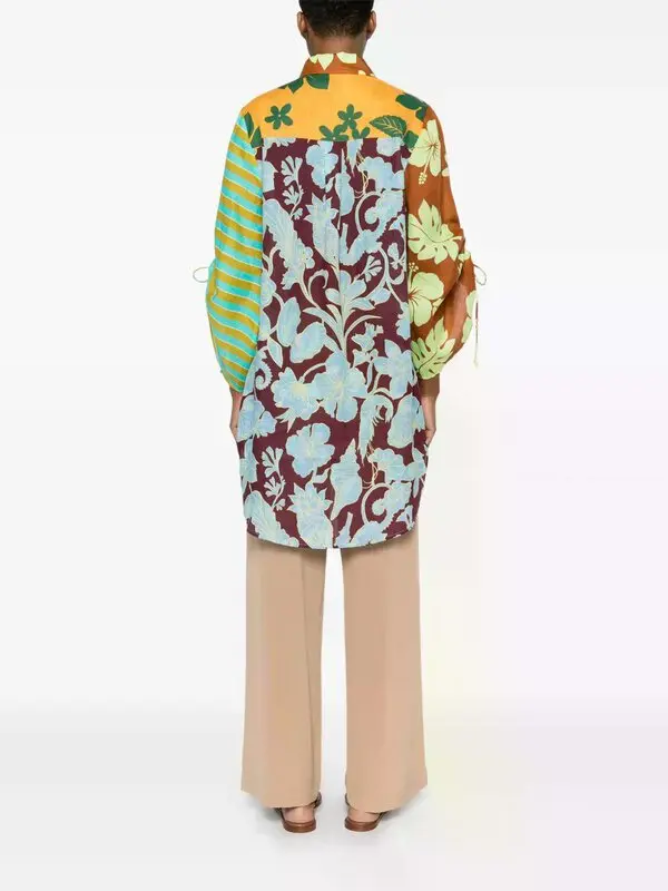ALEMAIS Poppy Spliced Shirt