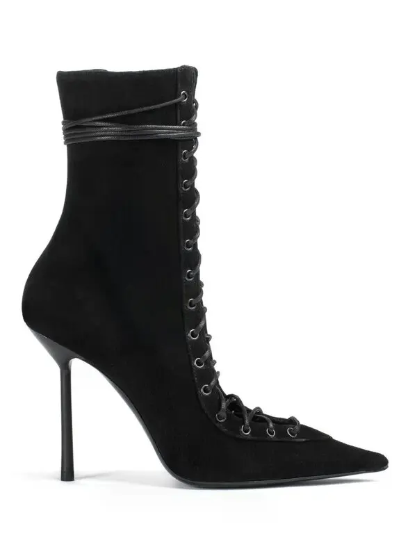 LE SILLA 100mm Colette Ankle Boots - Black