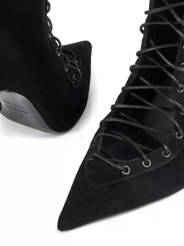 LE SILLA 100mm Colette Ankle Boots - Black