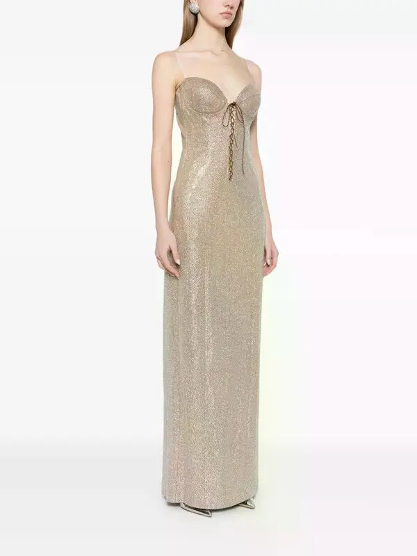 Giuseppe Di Morabito Rhinestone-embellished Gown