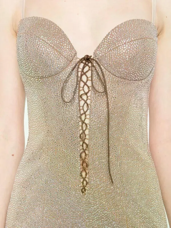 Giuseppe Di Morabito Rhinestone-embellished Gown
