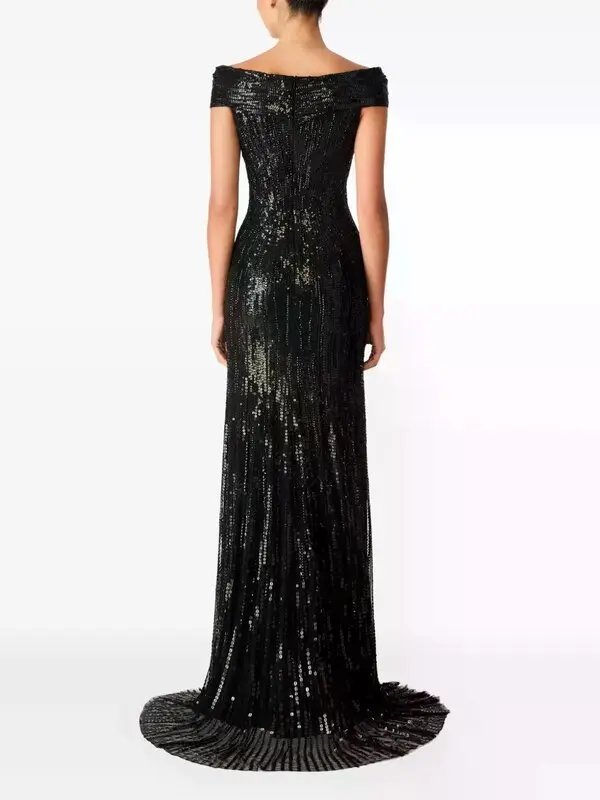 Jenny Packham Nile Gown - Black