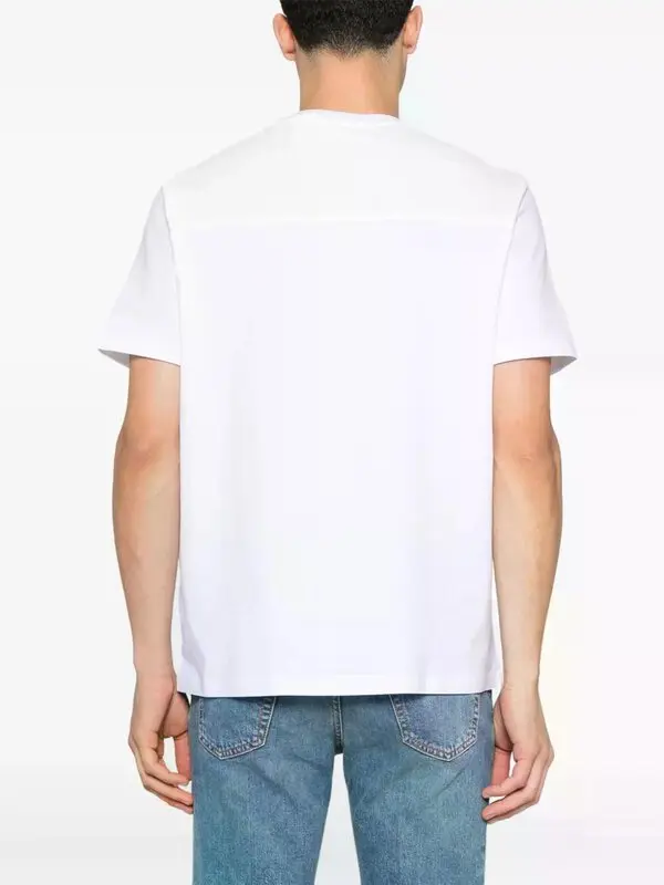 Herno Logo-debossed T-shirt - White