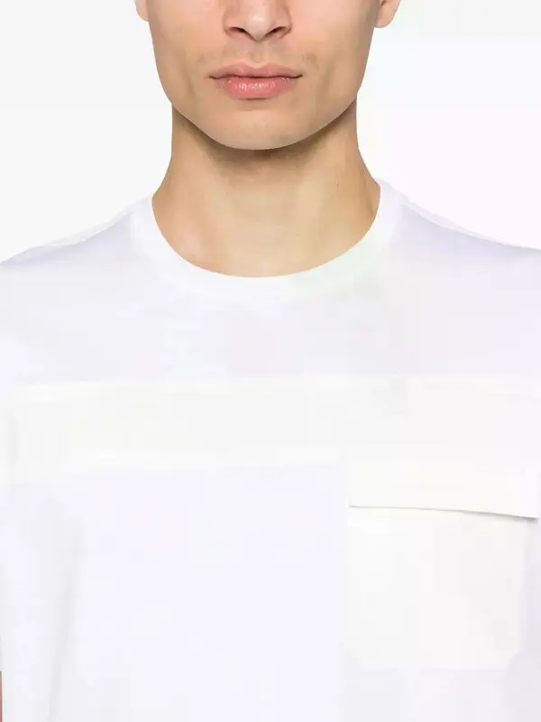 Herno Logo-debossed T-shirt - White