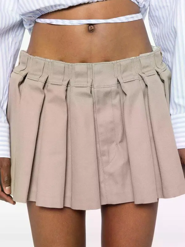 Alexander Wang Pleated Miniskirt