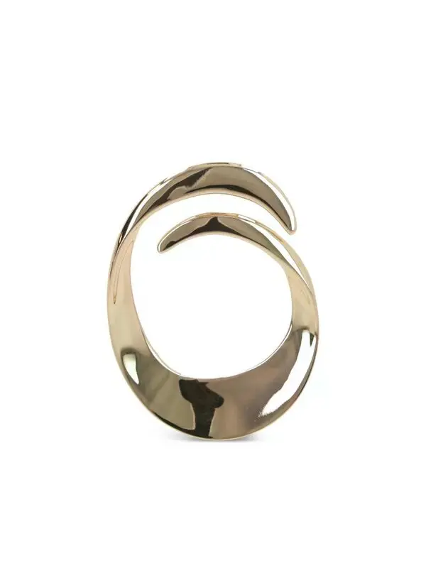SELF-PORTRAIT Swirl Earrings - Gold