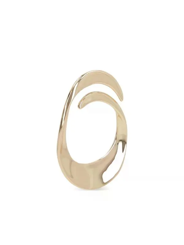 SELF-PORTRAIT Swirl Earrings - Gold